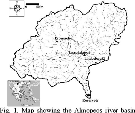 Figure 1 From Daily Reservoir Inflow Forecasting Using Time Delay Artificial Neural Network