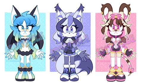Close Sonic Adoptables By Frizerose On Deviantart