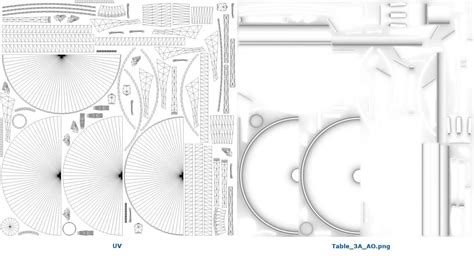Table 3a 3d Model By Weeray