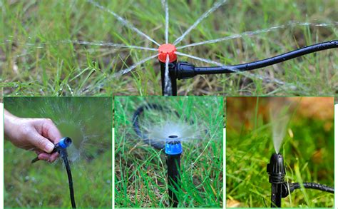 60 Pcs Drip Irrigation Sprayer Emitters For 14