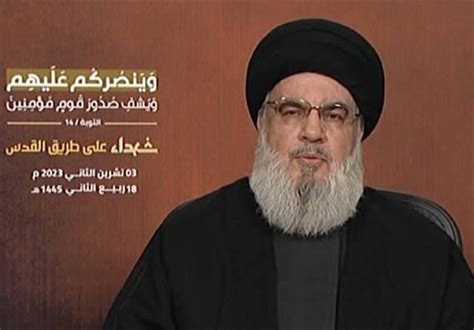 סייד חסן נסראללה כל תרחיש אפשרי בחזית לבנוןיש לנו נשק מתאים לנושאות מטוסים אמריקאיות חדשות