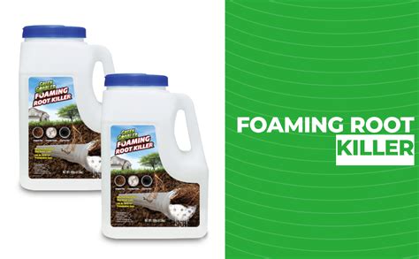 Green Gobbler Foaming Root Killer Kills Tree Roots In