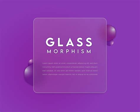Glass Morphism Ui Kit Vectors And Illustrations For Free Download