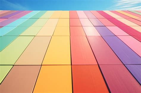Premium Photo Chromatic Canvases Perspective Background