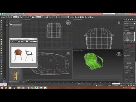 3ds Max Tutorial Model Chair Easy YouTube 480p YouTube