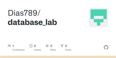 Github Dias789databaselab