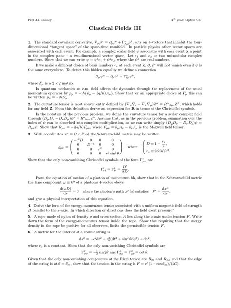 Classical Fields 3 Download Free Pdf Theoretical Physics Teaching Mathematics