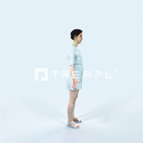 Eternal C Animated Rigged Casual Woman 3d Model By Treapl