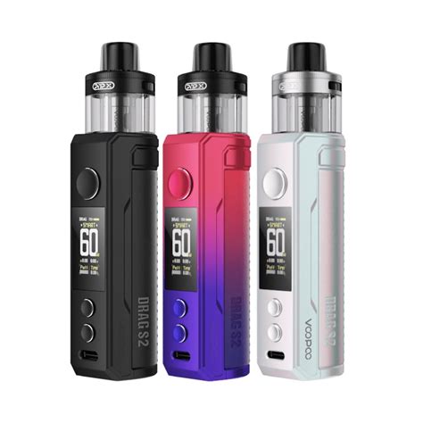 Voopoo Drag S2 60w Pod Kit Internal Battery Vape City