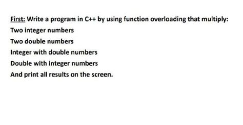 Solved First Write A Program In C By Using Function Chegg