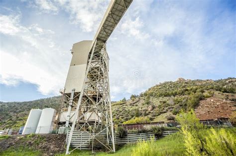 Mining Infrastructure Stock Image Image Of Fuel Excavator 55433073