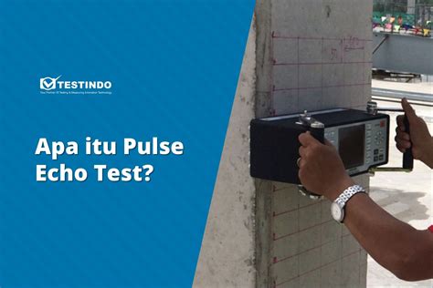 apa itu pulse echo test