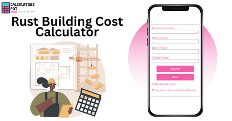 Rust Building Cost Calculator Calculatorspot