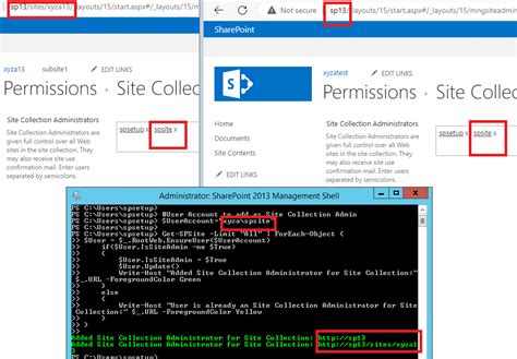 add a user as site collection admin on all site collections using