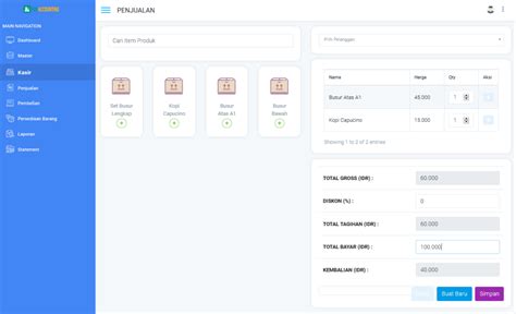 Aplikasi Kasir POS Sourcecode