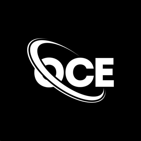 Logotipo De La Oficina Carta Oce Diseño Del Logotipo De La Letra Oce Logotipo De Oce De