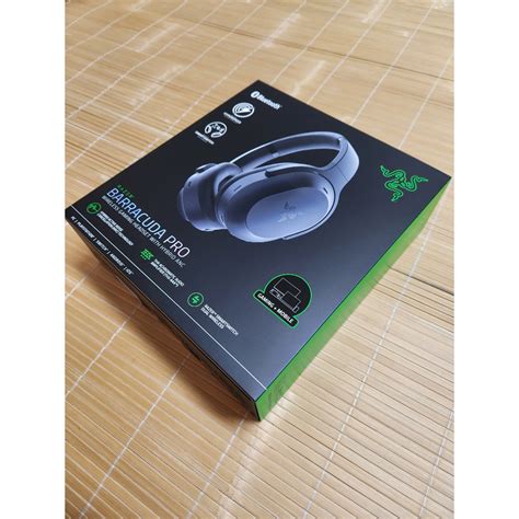 Razer 雷蛇 Barracuda Pro 梭魚pro 電競無線耳機 全新未拆封 無保 蝦皮購物