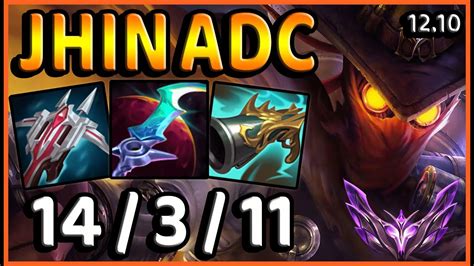 Jhin Adc Vs Kalista Kr Master Patch Season Youtube