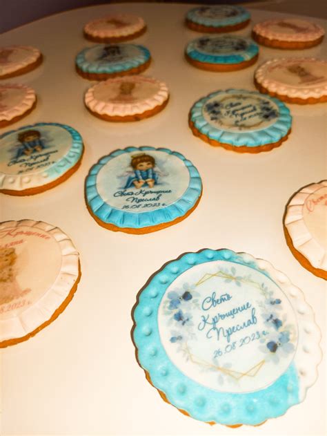 Бисквитки за кръщене Handmastersbg