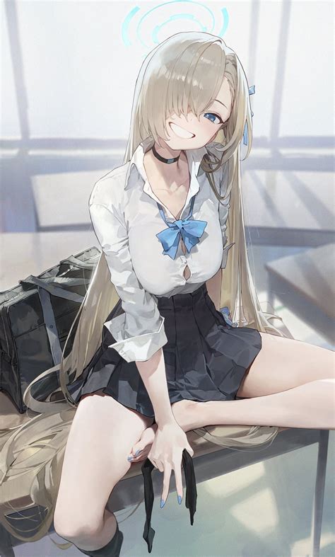 Asuna Blue Archive Drawn By Modare Danbooru