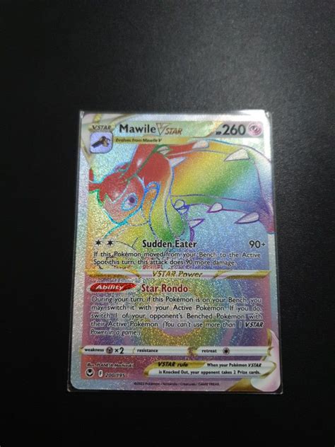 Pokemon TCG Mawile VStar Hyper Rare SS12 Silver Tempest Hobbies