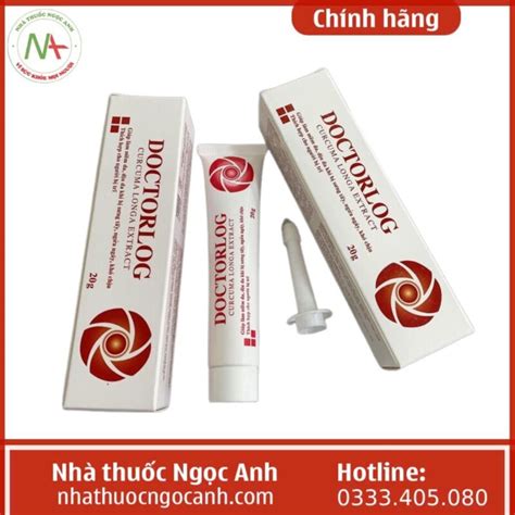 Kem bôi trĩ Doctorlog 20g có tác dụng gì Mua ở đâu Giá bao nhiêu