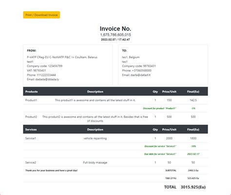 Github Daliusgrigolius Invoice Generator Asp Net Core With React Js