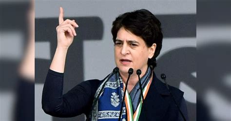 Congress Leader Priyanka Gandhi Election Rally In Gwalior Jyotiraditya
