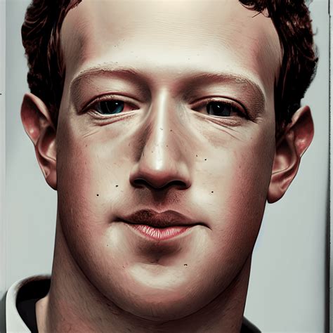 Mark Zuckerberg Hyper Realistic Graphic Creative Fabrica