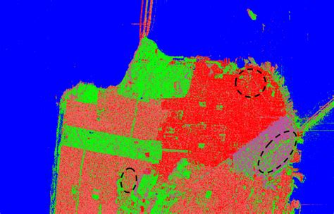 The Ml Based Classification Maps Of Five Models On The San Francisco Download Scientific