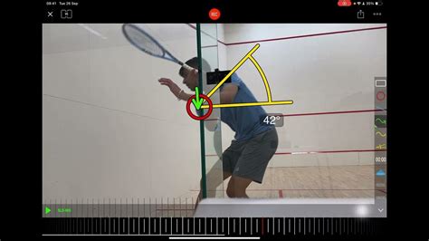 Backhand Squash Tips Rana Youtube