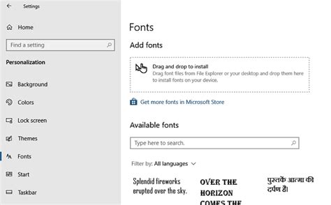 How To Install And Uninstall Fonts In Windows