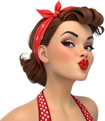 Pin Up Girl Pngs For Free Download
