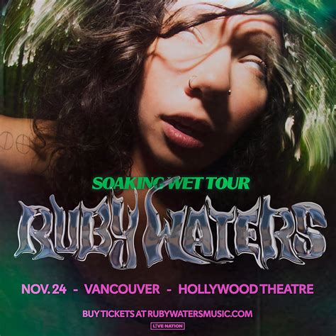 ‍ruby Waters Live At Hollywood Theatre