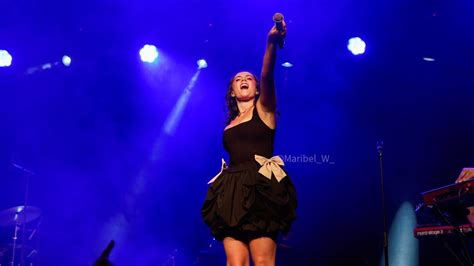EL PARQUE CHIARA OLIVER CONCIERTO EN MENORCA DE LA LIBRETA ROSA TOUR YouTube