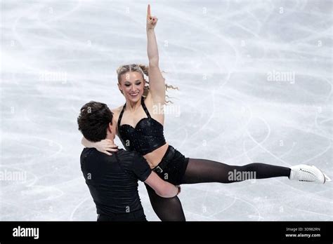 Emilea Zingas And Vadym Kolesnik Of The United States Compete In The