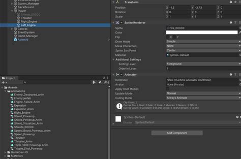Damage Vfx Using Animated Sprites In Unity By Addam Davis Medium