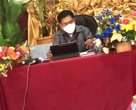 ກອງປະຊຸມຄ ຂ່າວສານອອນລາຍຫ້ອງວ່າການເມືອງ ຊານໄຊ ແຂວງ ອັດຕະປື