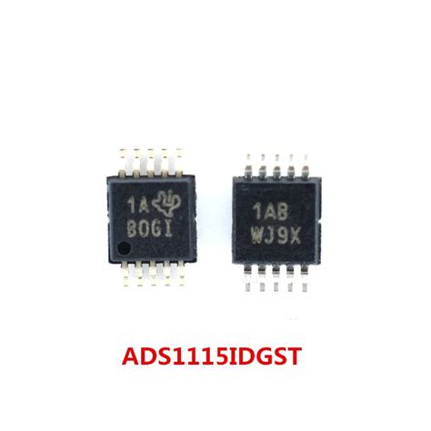 1pcs Ads1115 Ads1115idgst Msop Ads1115idgsr Msop 10 Bogi B0gi