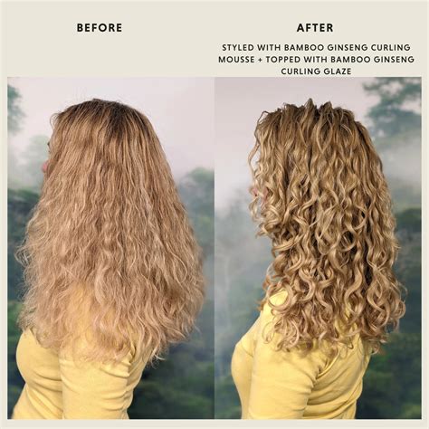 bamboo ginseng curling mousse 150ml what a curl wants