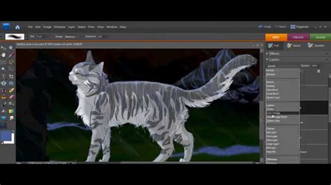 Speedpaint Crowfeather And Feathertail Youtube