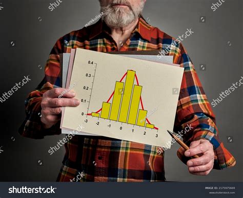 Gaussian Bell Normal Distribution Curve Histogram Stock Photo Shutterstock