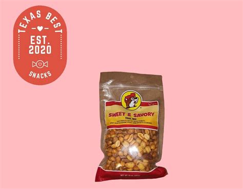 Buc Ees Sweet And Savory Trail Mix 8 Ounces Resealable Bag Texas