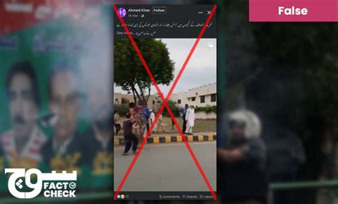 Video Does Not Show Pti Women And Trans People Attacking Police