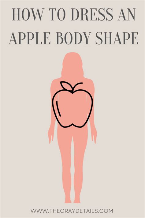 Dressing An Apple Body Shape Tips Apple Body Shapes Apple Body