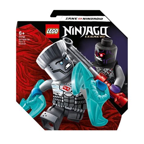 LEGO NINJAGO Legacy Epic Battle Set Zane Vs Nindroid Toys Zavvi UK