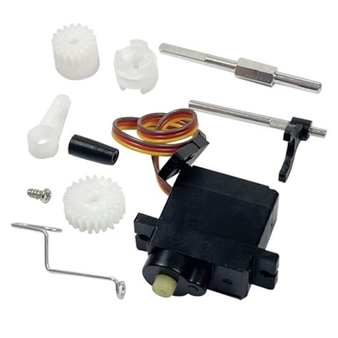 1 Piece Ld P06 Transmission Gearbox Gear Servo Set Easy Install Easy To