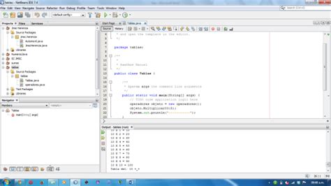 Tablas De Multiplicar En Java Tablas De Multiplicar Programacion