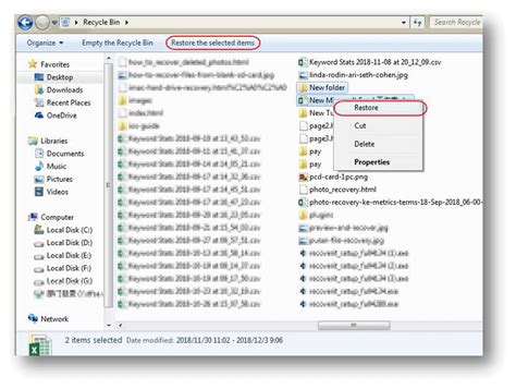 Do It Yourself Undo Delete Files Or Folders On Windows 11 10 8 7 Vista