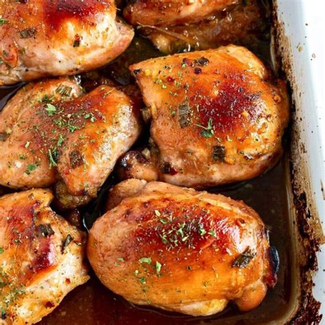 Quick And Easy Honey Soy Chicken Thighs Yummy And Fully